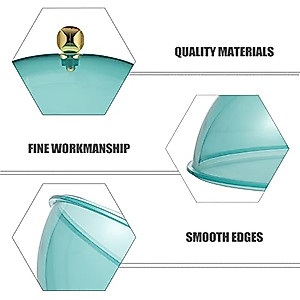 BESTonZON 1pc for Fruit Cloche Cuake Lid Home Household Umbrella Basting Restaurant Insulation Melting Microwave from Pan Oven Cheese Accessories to Convenient Plastic Clear Tent Outdoor