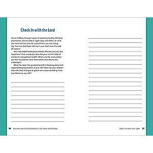 Building Better Boundaries: A 52-Week Devotional: Devotions and Faith-Guided Wisdom to Help You Develop Healthy Relationships