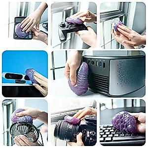 Car Cleaning Gel for Car Detailing Car Cleaning Putty for Interior Cleaner for Car Vents Car Cleaning Gel Pack 450g（5 Pack）