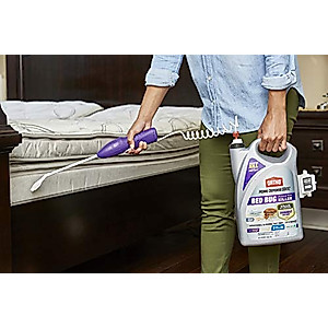 Ortho Home Defense Max Bed Bug, Flea and Tick Killer - With Ready-to-Use Comfort Wand, Kills Bed Bugs and Bed Bug Eggs, Bed Bug Spray , 1 gal.