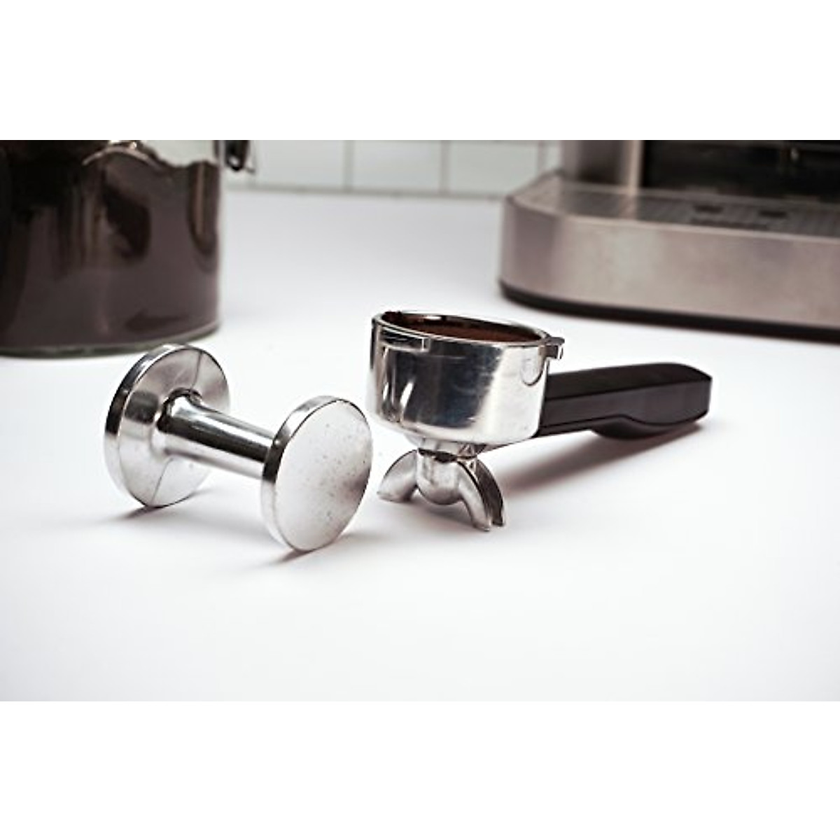 RSVP International (TAM) Dual Sided Coffee Espresso Tamper, Aluminum Alloy