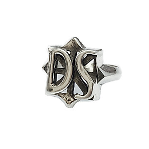 silver D.s. Drive Shaft Ring Charlie Lost Props Solid Sterling 925 (13)