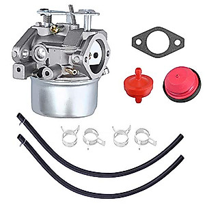 U3store Carburetor Carb Kit fits for Tecumseh 640169TC-640169 OH318SA OHSK80 OHSK90 OHSK100 OHSK110 80 90 Snow Blowers Engines, for Toro 38079 38542 38546 38547 38558 38559 38560 38650 38651