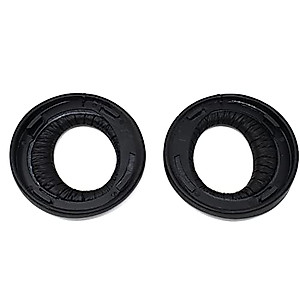 Zotech Leather Replacement Ear Pads Memory Foam Pads for Sony PS4, PS3, PSV Gold Wireless Headphones (Black)