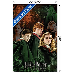 Trends International Harry Potter and the Half-Blood Prince - Trio Collage Wall Poster, 22.375" x 34", Premium Unframed Version