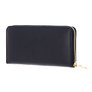 Tommy Hilfiger Blue Leather Wallet
