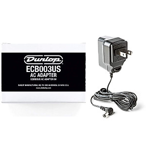 Dunlop 535Q Cry Baby Multi-Wah Pedal Bundle with 2 MXR Patch Cables, Dunlop ECB003 Power Supply, and 6 Assorted Dunlop Picks