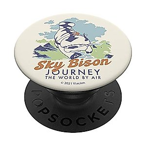 Avatar: The Last Airbender Sky Bison Journey The World PopSockets PopGrip: Swappable Grip for Phones & Tablets