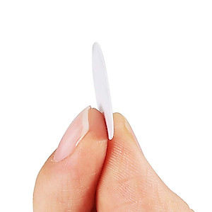 uxcell 1 Sheet/54Pcs Screw Hole Cover Stickers, 21mm Dia PVC Self Adhesive Covers Caps Dustproof for Wood Furniture Cabinet Shelf Wardrobe, White