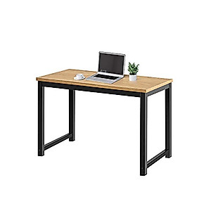 Coral Flower Modern Simple Style Computer Desk, PC Laptop Study Table, Office Desk, Writing Desk, Workstation for Home Office