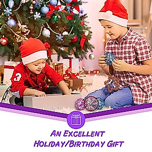 ATHLERIA Pro Hand Operated Drone with Magic Controller for Kids Adults - Hand Controlled Helicopter Flying Ball with 360° Rotating and RGB Lights - Mini Drone Interactive Toys Indoor Outdoor