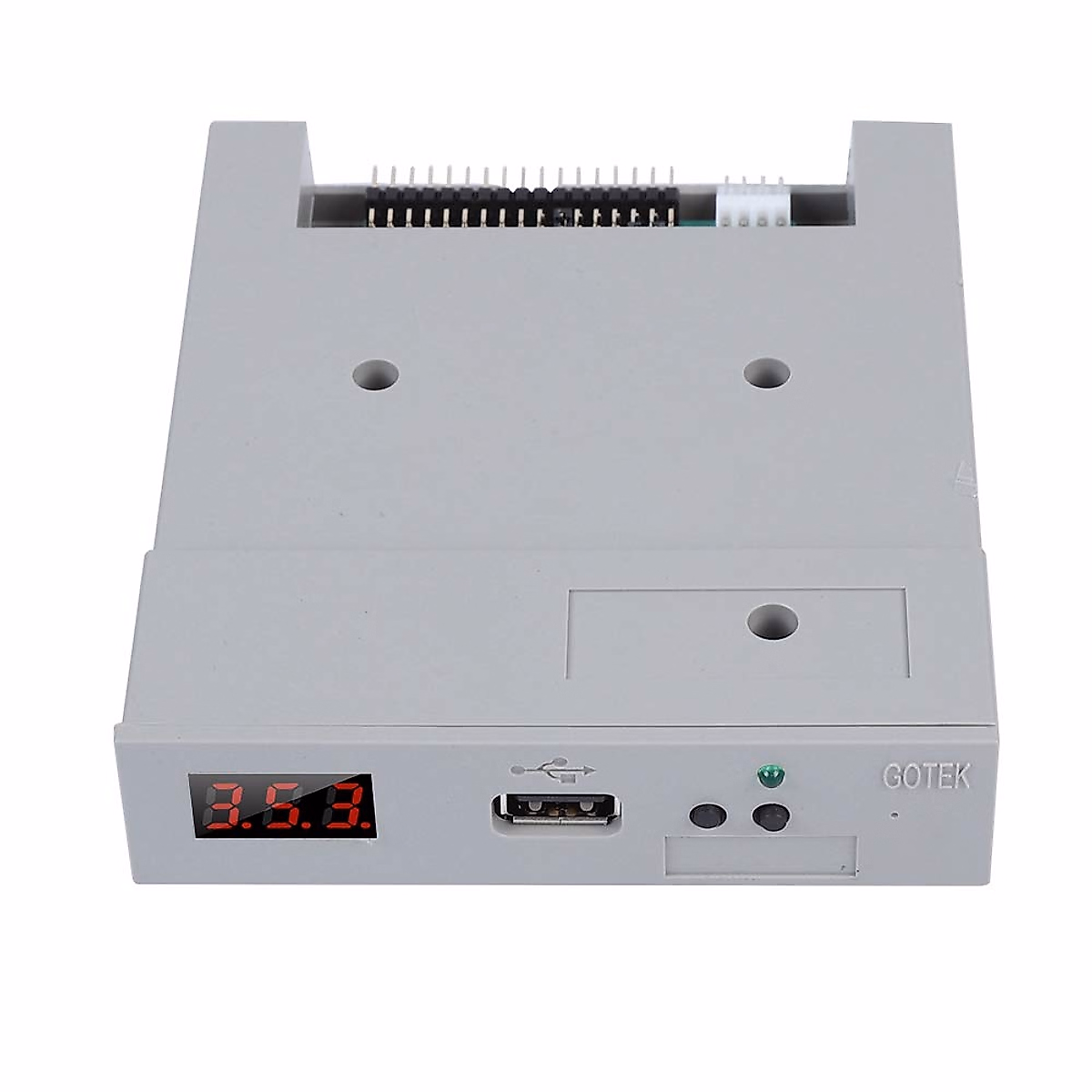 FAT32 Drive Emulator, SFR1M44-U100 3.5inch 1.44MB USB SSD Floppy Drive Emulator Set Including 1 USB Emulator and 3 Screws Handy Use Plug to Operate