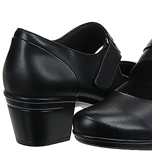 Clarks womens Emslie Lulin footwear, Black, 10 Wide US