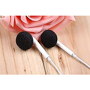 SoftRound 24 Pack Foam Earbud Earpad Ear Bud Pad Replacement Sponge Covers for iPod iPhone Itouch Ipad Headsets T-017-24P
