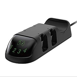 Controller Charger, USB Charging Station Dock, Compatible for 4 Switch Joy-Con Controllers Compatible for Switch PRO