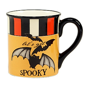 Certified International Spooky Halloween 18 oz. Mug, Set of 4, Multicolor