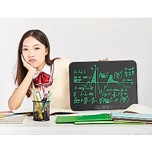 Huge LCD Writing Tablet 4 Adult & Kid, 22 Inch Standalone Bulletin & Message Board 4 Business & Home, Rechargeable Electronic Doodle & Drawing Pad with 2 Pens, Learning Toy, Holiday or Birthday Gift
