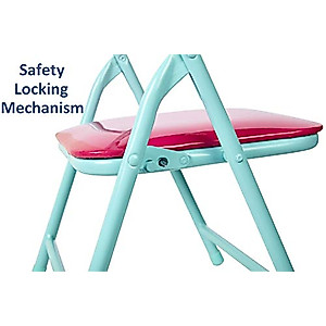 Jakks Pacific Minnie Jr Activity Table Set with One Chairs ,Teal and Red