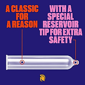 TROJAN ENZ Lubricated Condoms, Latex Condoms For Contraception and STI Protection, America’s Number One Condom, 36 Count Value Pack