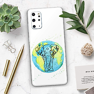 DesignSkinz Worldwide Sacred Elephant Protective Vinyl Decal Wrap Skin Cover Compatible with The Samsung Galaxy S20 (Screen Trim & Back Glass Skin)