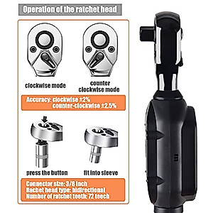 SUGPV 4th Gen Mini Digital Torque Wrench - 3/8-inch Drive with Buzzer & LED, 1.8-60 Nm (1.33-44.25 ft-lbs), High Precision Electronic Tool for Bike & Car Repairs, Calibrated for Superior Performance