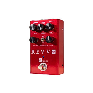 Revv G4 Preamp/Overdrive/Distortion Pedal Red