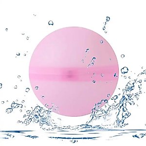 12-Pack Multicolor KODA Reusable Water Balloons: Refillable Summer Water Toys Quick Fill Self-Sealing Soft Silicone Ballons for Water Fights & Bunch of Balloon Water Games Outside for Kids Ages 3-12!