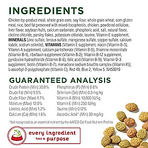 Purina Cat Chow Indoor Dry Cat Food, Hairball + Healthy Weight - (4) 3.15 lb. Bags