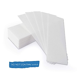 Mirucoo Salon Quality Non-woven Wax Strips for Body and Facial Hair Removal Multi Size Pack (300)