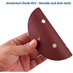 New Bundle: 3 Pack 2 Inch Quick Change Adapter + 100Pcs 5 Inch 8 Hole Orbital Sander Sandpaper