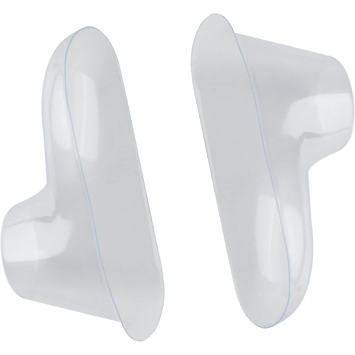 Z-Color 100pcs Clear Plastic Baby Feet Display Showcase,Shoe Trees,Baby Booties, Shoes And Socks (9.5cm)