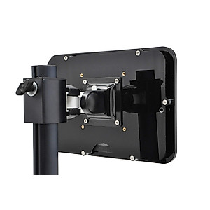 TABcare Security Anti-Theft Acrylic Case for MS Surface Go 1 2 3 as Kiosk, POS, Store, Show Display. Configured as VESA, Wall Mount, Desktop Stand (Black, Wall Mount)