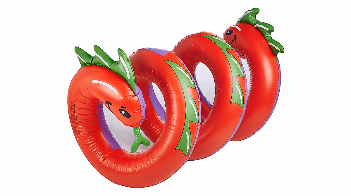 Swimline Inflatable Two-Headed Serpent Pool Float – Fun for Kids