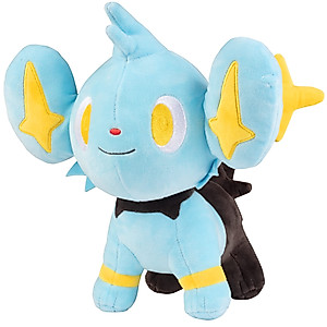Pokemon 12" Large Shinx Plush - Officially Licensed - Scarlet & Violet - Authentic Stuffed Animal Toy Figure - Valentine's Day & Easter Basket Stuffer Gift for Kids, Boys, Girls - 2+