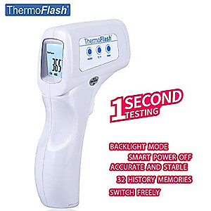 Visiomed - VMLX26E ThermoFlash Non-Contact Infrared Thermometer LX-26E