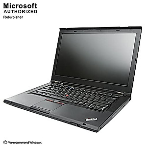 Lenovo ThinkPad T430 Business Laptop Computer, Intel Dual Core i5 2.50GHz up to 3.2GHz, 8GB DDR3 Memory, 256GB SSD, DVD, Windows 10 Professional (Renewed)