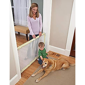 Safety 1st Extra Wide Doorways Fabric Baby and Pet Gate with Carry Bag
