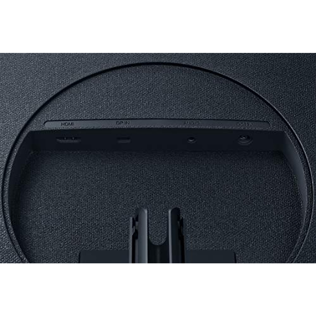 SAMSUNG 32" UR59 Series ViewFinity 4K UHD (3840x2160) Computer Monitor, Curved, HDMI, Display Port, 3-sided border-less, Eye Saver Mode LU32R590CWNXZA, Black