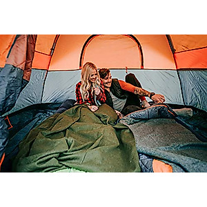 Stansport Wool Blend Camp Blankets - Gray (1243) 60" x 80"