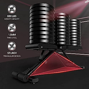 PASYOU Adjustable Weight Bench,880LB Weight Capacity for Strength Training Bench Press Foldable Incline Decline Bench for Full Body Workout PA500