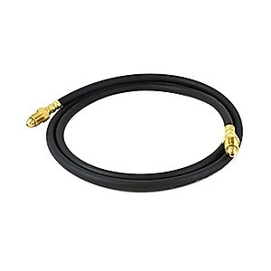Flowmeter Hose with 5/8"-18 Male Connectors - 5 Feet Long