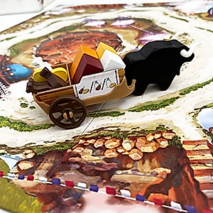 Yak Board Game | Strategy Resource Management Construction Fun Family for Adults and Kids Ages 8+ 2-4 Players Average Playtime 45 Minutes Made by Pretzel Games, Multicolor (PZG20080EN)