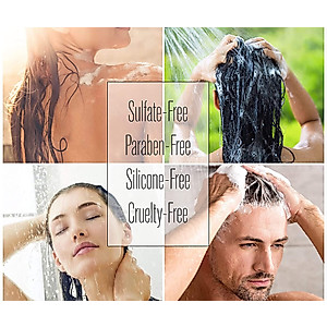 Solid Shampoo and Conditioner bar set, Organic Ingredients, All Hair Types, Sulfate-Free, Cruelty-Free & Vegan. One 3 ounce and one 2.3 ounce bars (Hydrating Coconut)