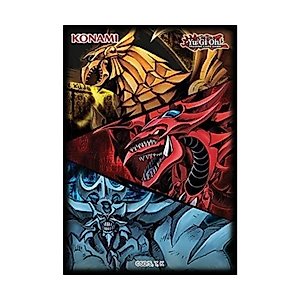 Yu-Gi-Oh! TCG: Slifer, Obelisk, Ra Sleeves Pack (50)