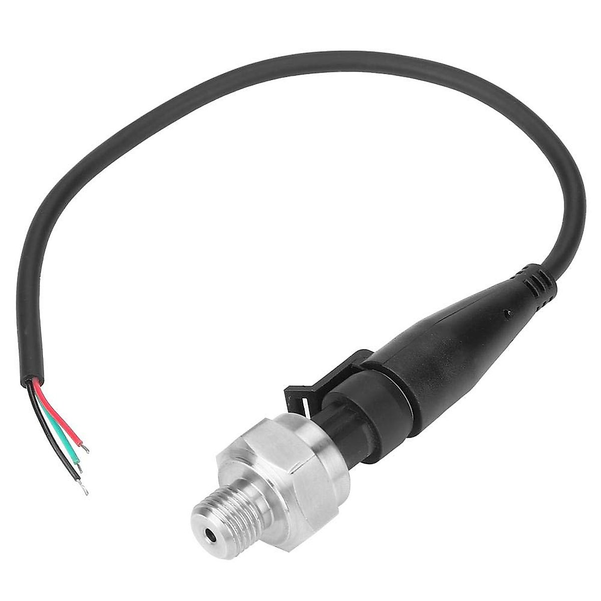 G1/4" Pressure Transducer Sensor Input 5V Output 0.5-4.5V / 0-5V Accuracy Analog Sensor Output for Water Gas Oil(0-150PSI)