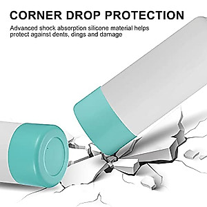 CHEETAH Protective Boot for Hydroflask Water Bottle 12oz - 40oz, BPA Free Bottom Silicone Sleeve Cover, Compatible with All Water Bottles with Bottom Width of 2.87-3.56in (12-24oz, Alpine)