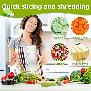 XINHUAYJ® Toss and Chop Salad Tongs, Stainless Steel