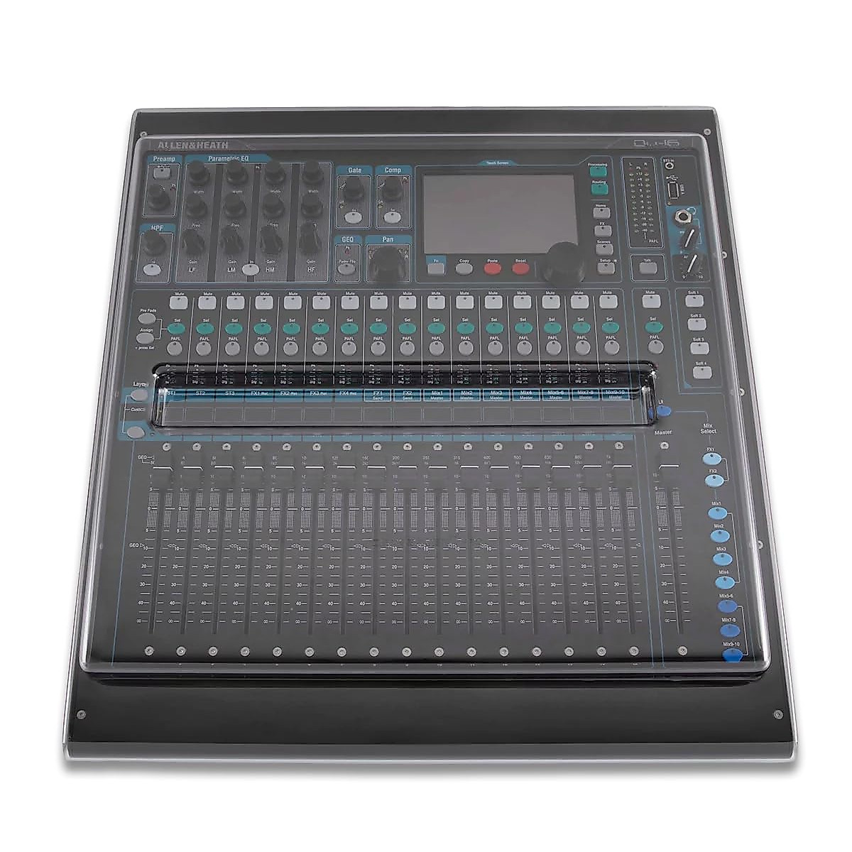 Decksaver DSP-PC-QU16 Pro Allen & Heath Qu-16 Console Cover