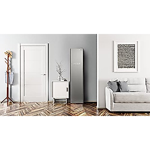 LG Styler Steam Closet | Clothes Steamer for Garments and Household Item Care | Sanitize, Deodorize, Freshen & Dry with Steam Technology & Moving Hangers| Easy Install | Wi-Fi enabled| Mirror (S3MFBN)