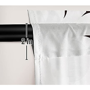 Allenjoy Superhero Super City Skyline Buildings Children Window Curtains for Kids Baby Room Bedroom Nursery Toddler Home Office Decor Decorations Durable Fabric Machine Washable 82 in x 84 in